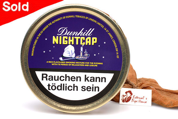 Alfred Dunhill NightCap Pipetobacco 50g Tin Estervals Pipe House