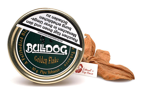 Bulldog Golden Flake Pfeifentabak 50g Dose Estervals Pipe House