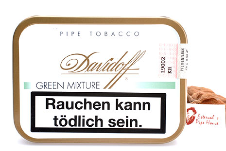Davidoff Green Mixture Pfeifentabak 50g Dose Estervals Pipe House