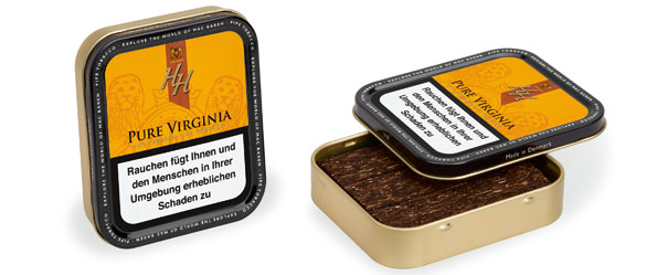 Mac Baren HH Pure Virginia Pfeifentabak 50g Dose Estervals Pipe House