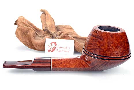 Phil Vigen Carved Pipe Dan Copenhagen Bulldog Estate Estervals Pipe House