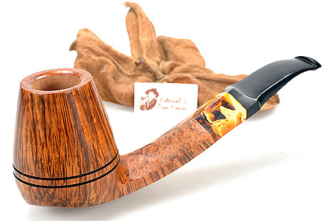 Poul Ilsted Half-Bent Rhodesian Estervals Pipe House