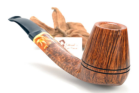 Poul Ilsted Half-Bent Rhodesian Estervals Pipe House