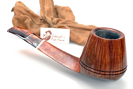 Poul Ilsted Quarter-Bent Bulldog Estate Estervals Pipe House