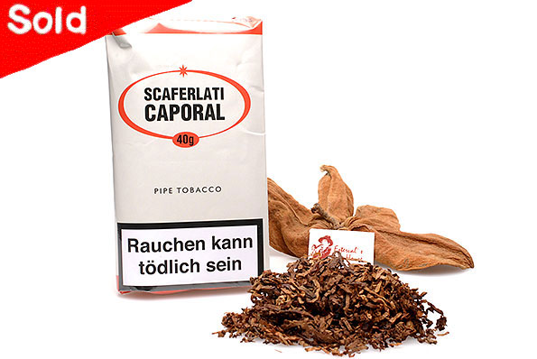 Scaferlati Caporal Pfeifentabak 40g Pouch Estervals Pipe House