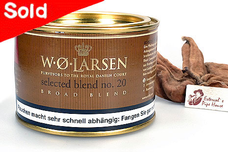 W.Ø. Larsen Selected Blend No. 20 Broad Blend Pipetobacco 100g Tin ...